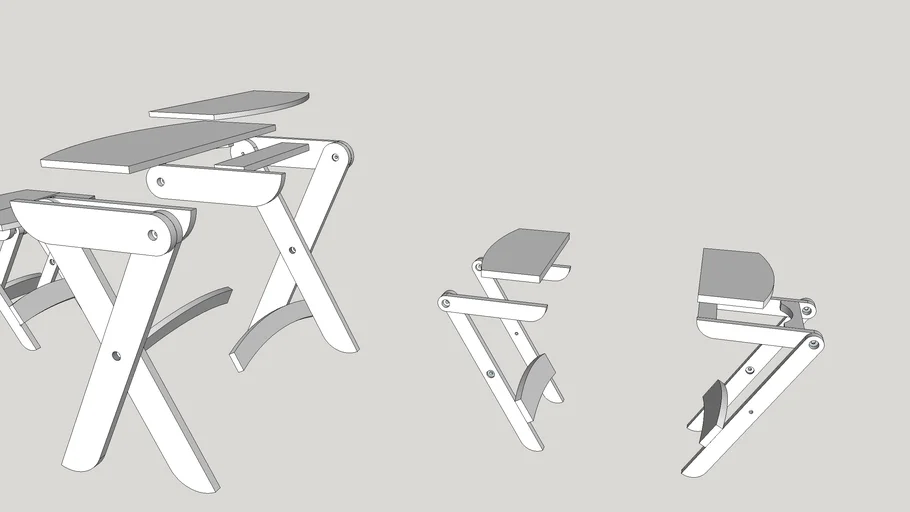 folding table | 3D Warehouse