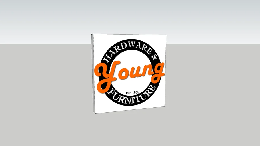 Young Hardware siGN | 3D Warehouse