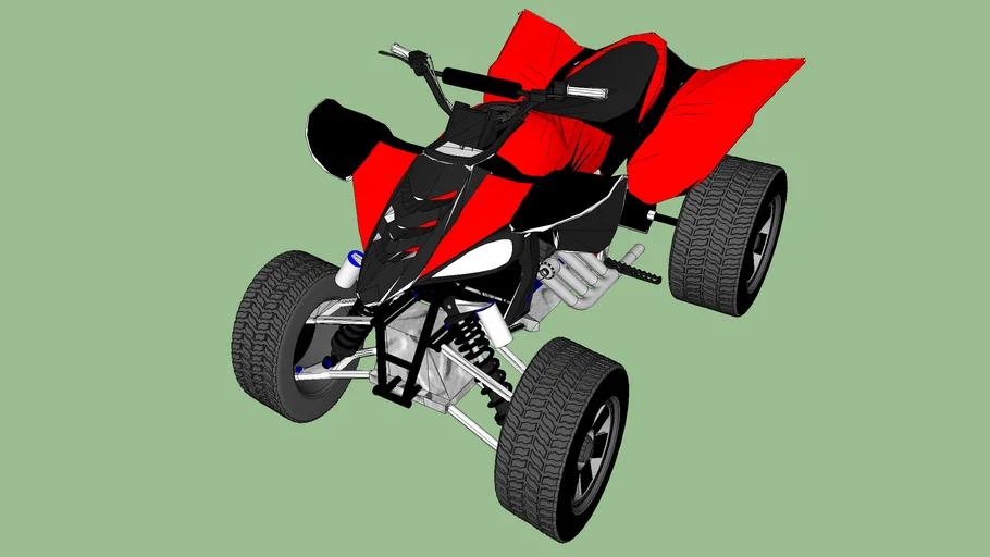 yamaha raptor with twin turbo engine | 3D Warehouse