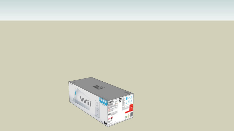 Nintendo wii box art | 3D Warehouse