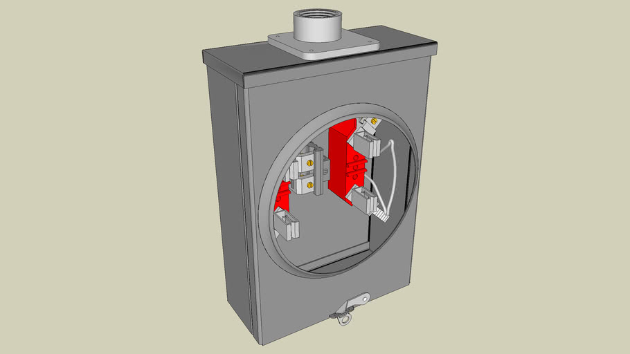 Meter Base | 3D Warehouse