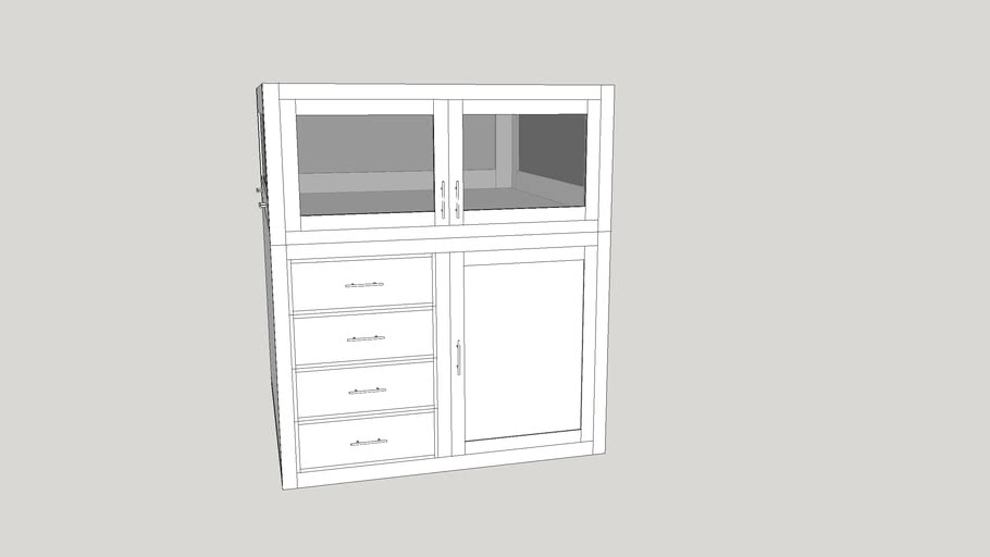 Enclosure and cabinet for a Shapeoko 3 XXL CNC router | 3D Warehouse