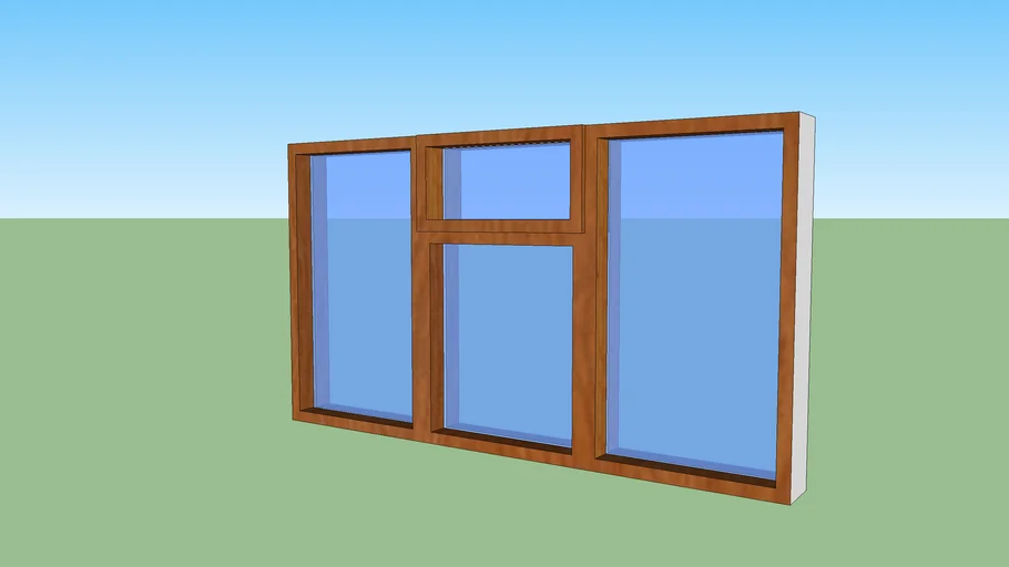 UK Council House type window frame | 3D Warehouse