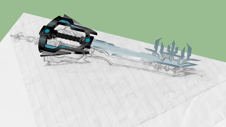 Justice Keyblade | 3D Warehouse