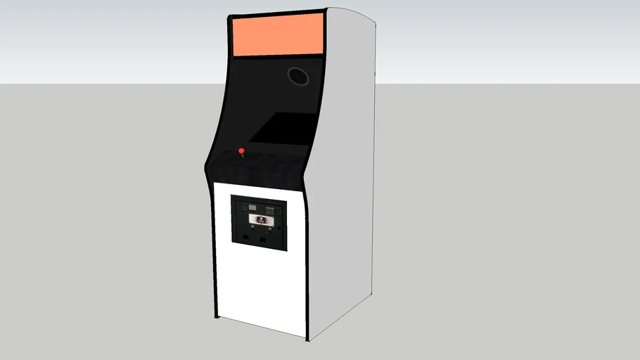 Generic arcade cabinet- Namco | 3D Warehouse