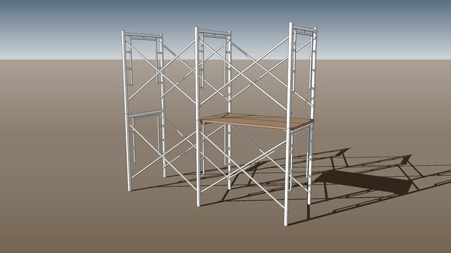 Ultra Low Poly Scaffolding | 3D Warehouse