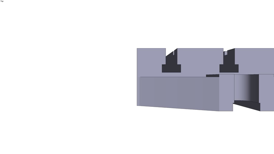 Base plate - 330 x 160 x 50 mm | 3D Warehouse