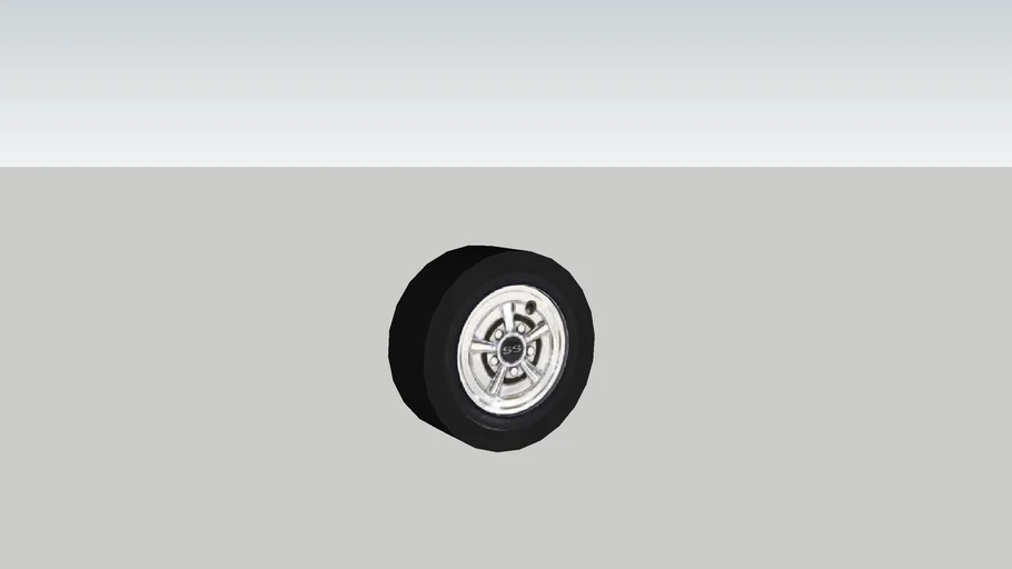 Muscle car tire | 3D Warehouse