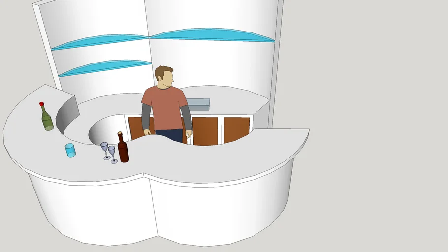 Circle Bar | 3D Warehouse