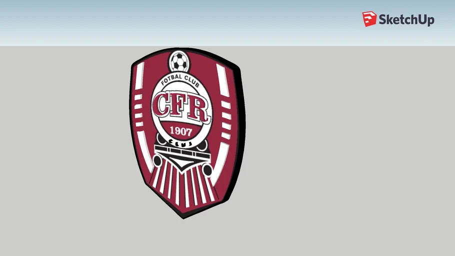 LOGO CFR Cluj | 3D Warehouse