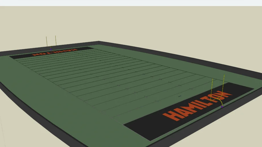 Football Field | 3D Warehouse
