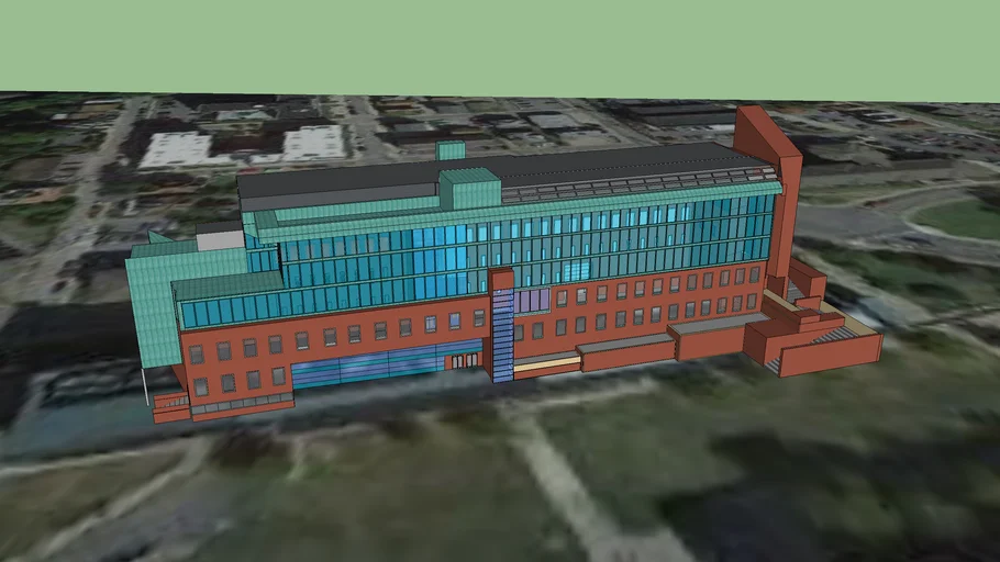 Life Science Building WVU Morgantown West Virginia | 3D Warehouse