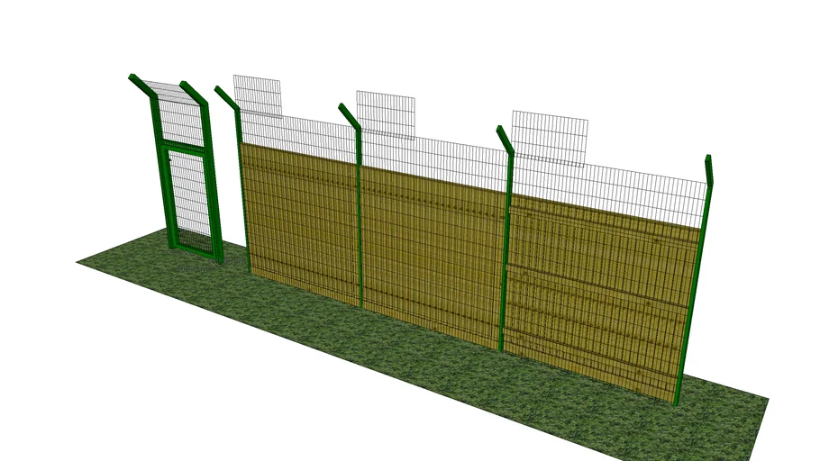 fence design | 3D Warehouse