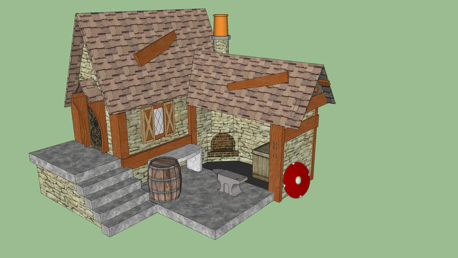 Blacksmith House | 3D Warehouse