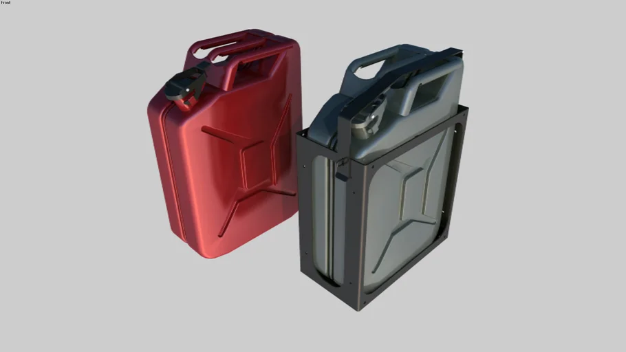 Jerry Can + rack | 3D Warehouse