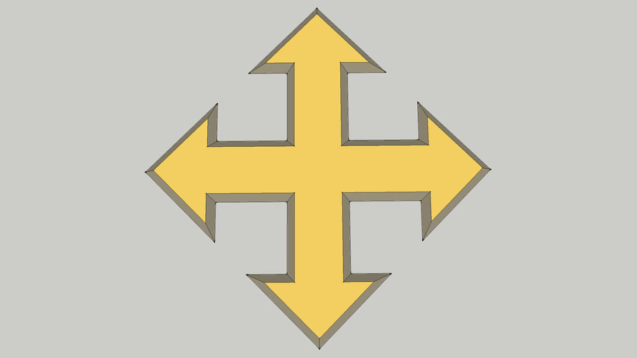 Cross Arrow/ Locust symbol | 3D Warehouse