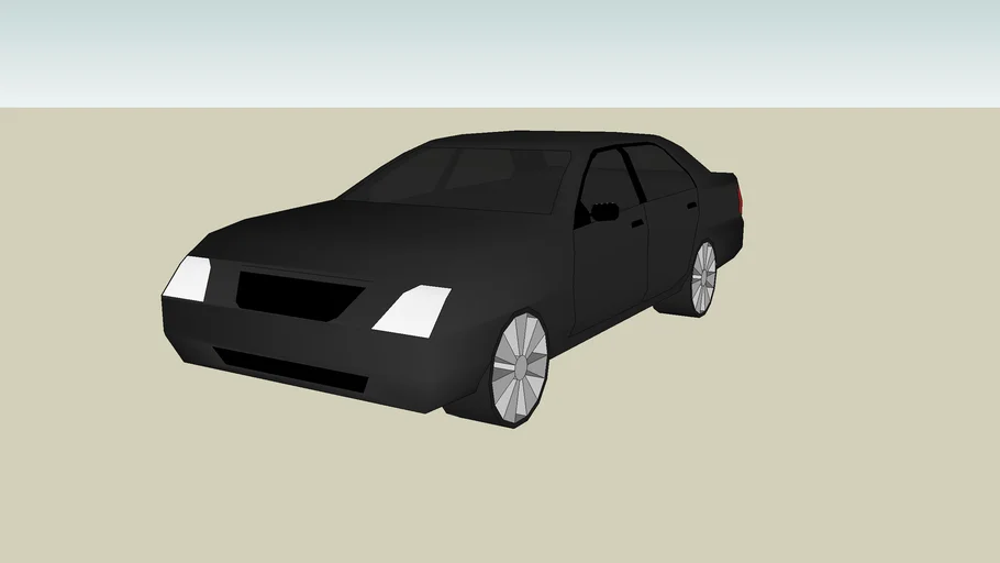 Car 3d Model Google Low Poly Sport Car