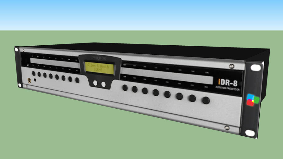 Allen & Heath iDR-8 | 3D Warehouse