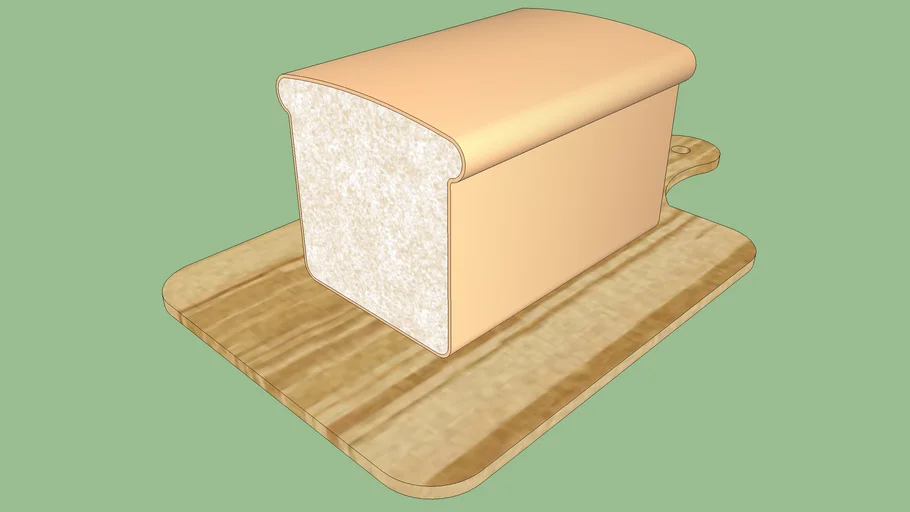 Carving_Board_Bread_Loaf_Partial | 3D Warehouse