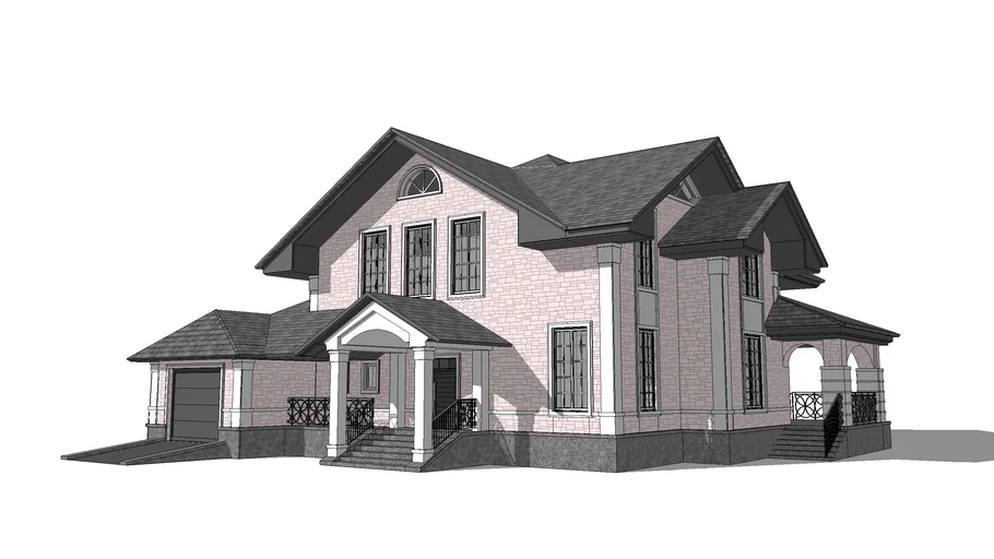 Classic House 035-3 | 3D Warehouse