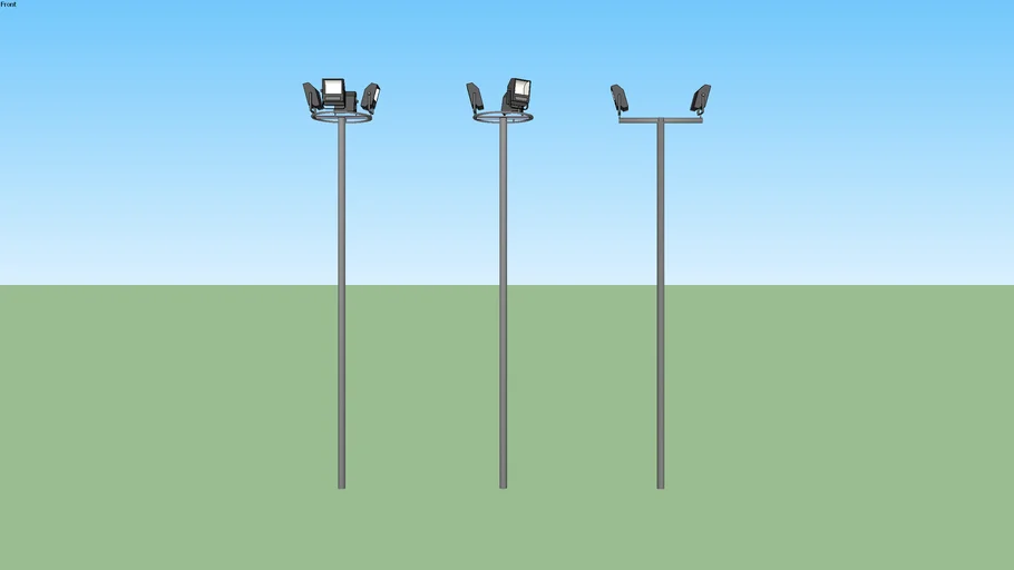 Light posts | 3D Warehouse