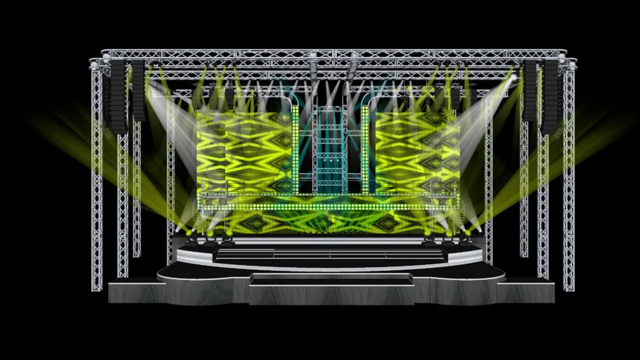 back_light_stage | 3D Warehouse