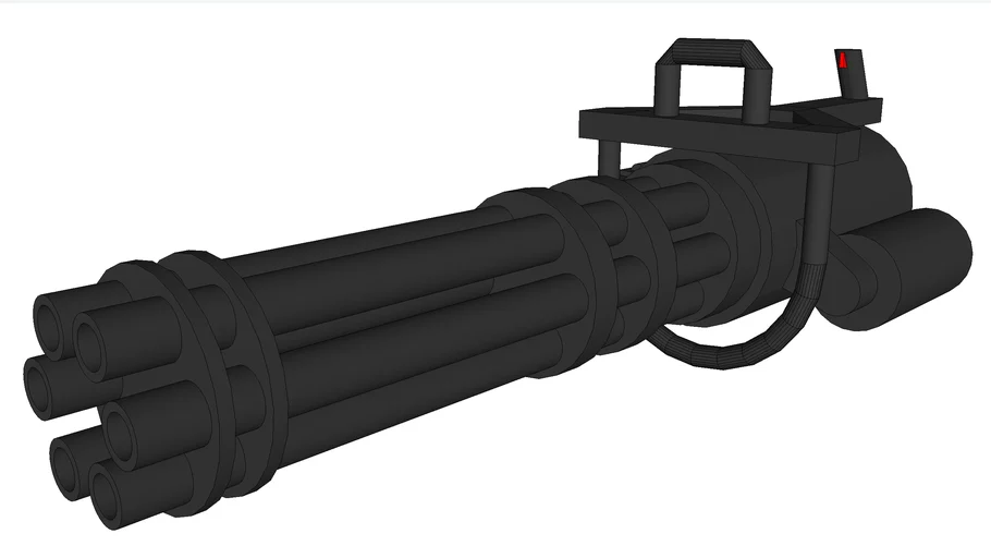 M134 Mini Gun | 3D Warehouse