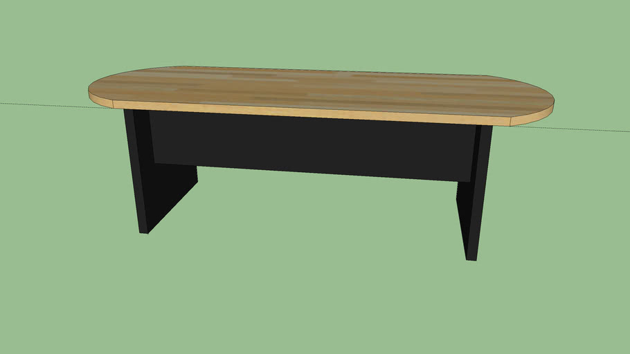 meja meeting | 3D Warehouse