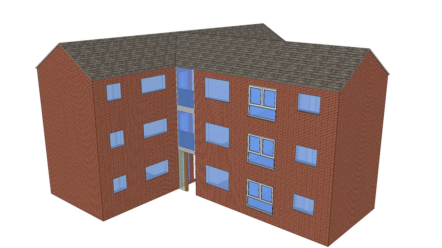 Block of Flats | 3D Warehouse