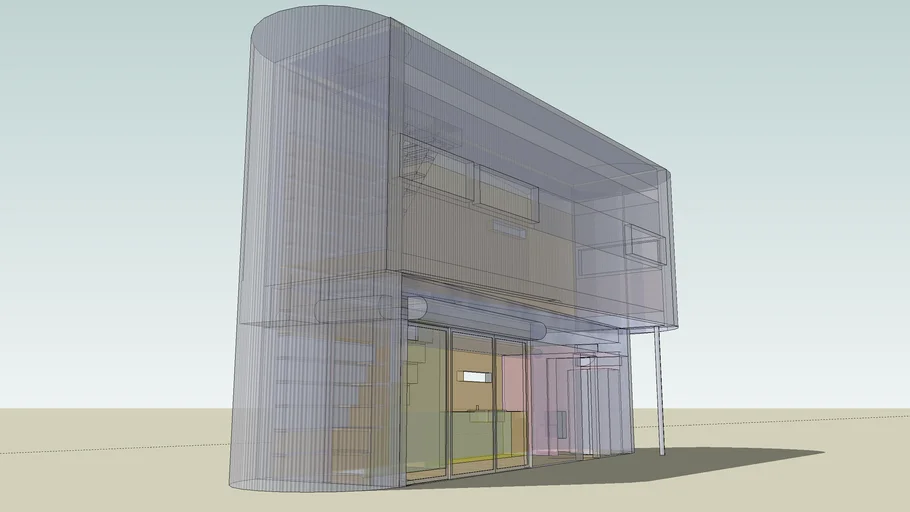 'OFFSET HOUSE' ERNIE DAVIS, DEC10 | 3D Warehouse
