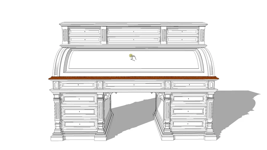 Writing_table | 3D Warehouse