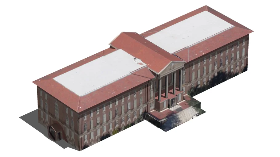 Newcomb Hall in New Orleans, LA, USA | 3D Warehouse