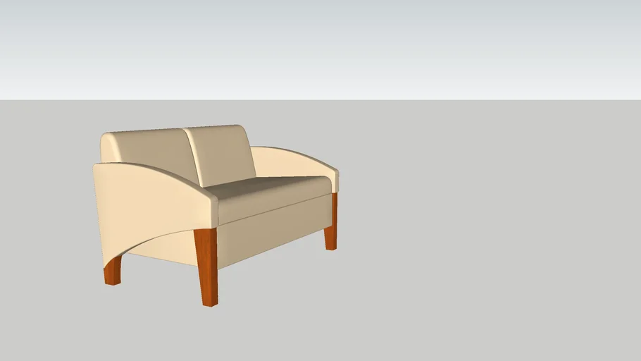 Little Curve (loveseat) | 3D Warehouse