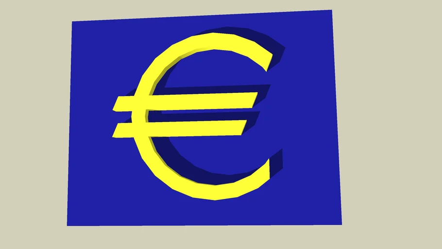 Euro logo | 3D Warehouse