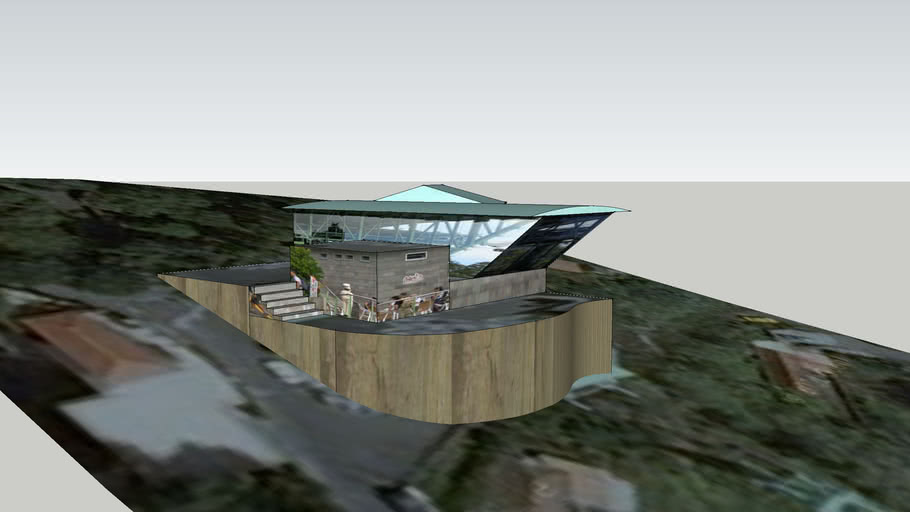 Monte Cable Car station | 3D Warehouse
