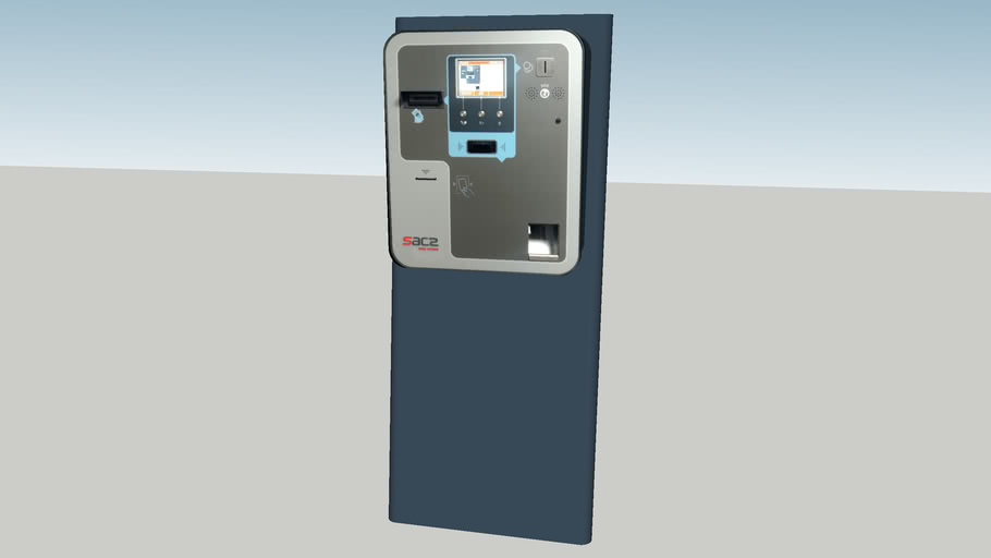 Cajero SACS | 3D Warehouse