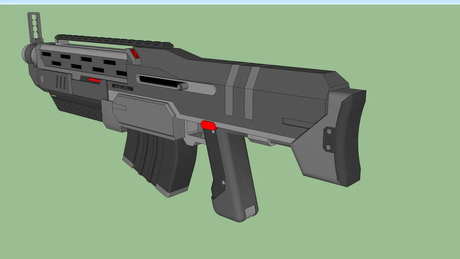 RAM-2K Semi-Auto Grenade Rifle | 3D Warehouse