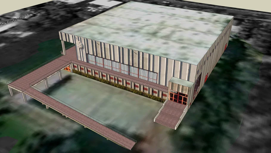 Gimnasio del Colegio San Ignacio El Bosque | 3D Warehouse