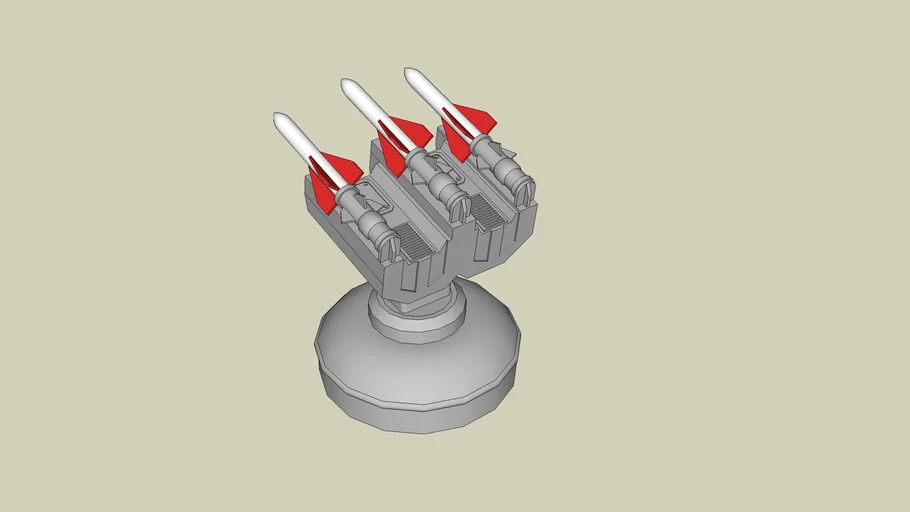 USB Missile Launcher | 3D Warehouse