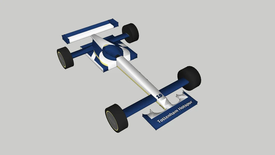 Tottenham Hotspurs F1 Racing Car | 3D Warehouse