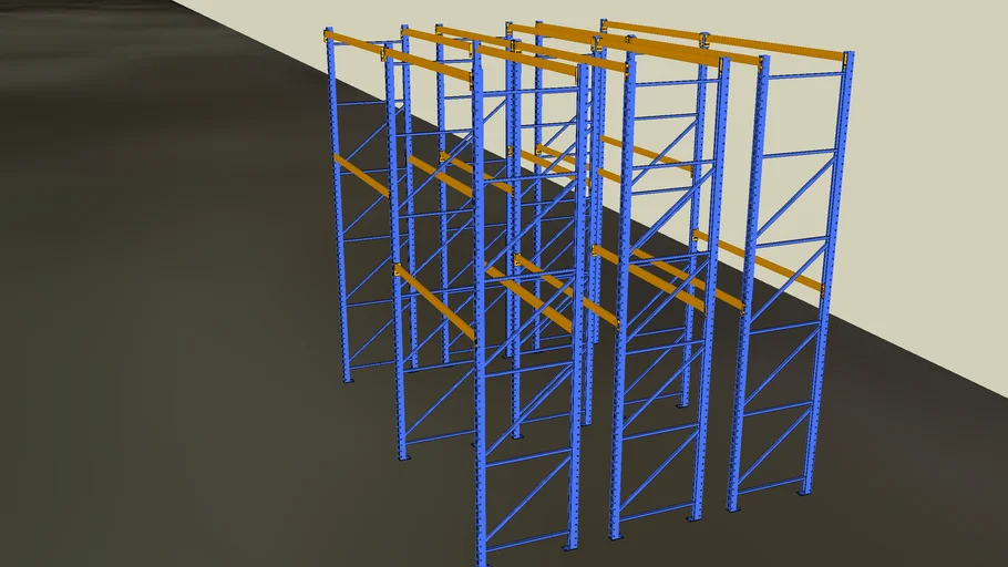 Pallet Rack Barn | 3D Warehouse