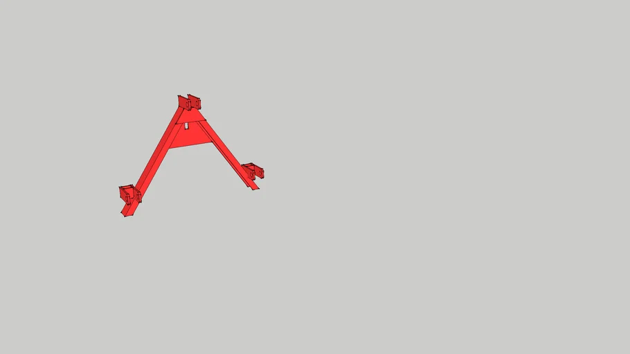 3 point linkage a frame sketchup 7 | 3D Warehouse