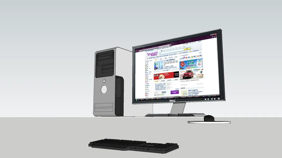 Golden_ST computer | 3D Warehouse