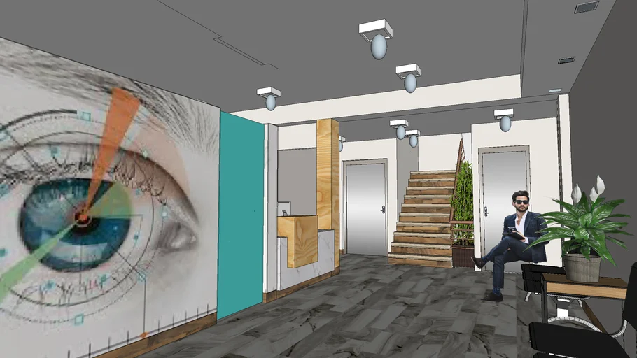 consultorio oftalmologico 2 | 3D Warehouse