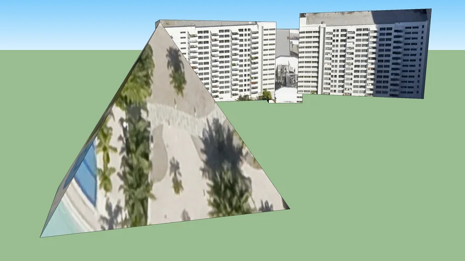 Edificio en Miami Beach, Florida, EEUU | 3D Warehouse