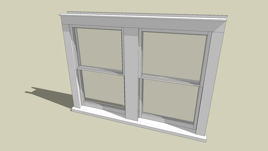 Double Hung Window | 3D Warehouse