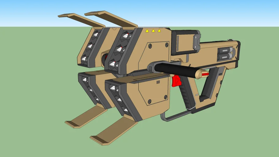 Predator RX7 Nano-Rocket Launcher | 3D Warehouse