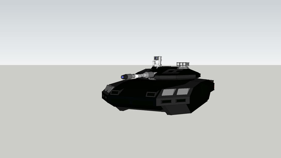 Night Combat Hover Battletank | 3D Warehouse