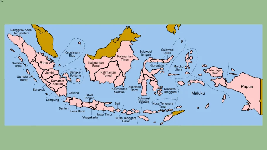 Peta INDONESIA | 3D Warehouse