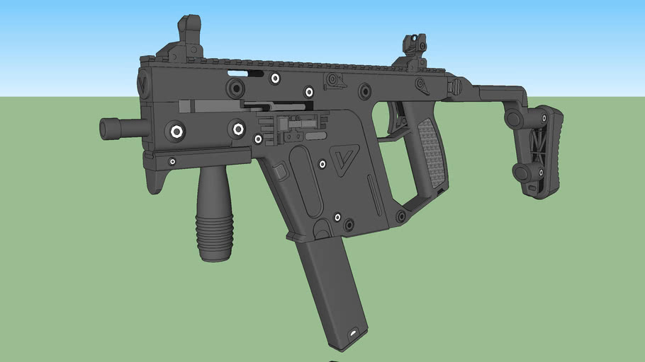 TDI Kriss Vector- Super V .45 ACP | 3D Warehouse
